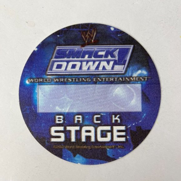 Unbranded | Other | Wwe Smackdown 202 Vip Backstage Pass Otto Sticker ...